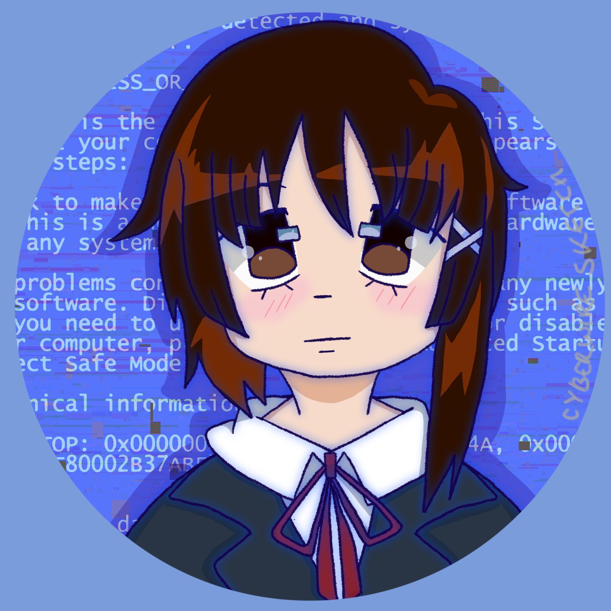 Serial Experiments Lain Button - Etsy