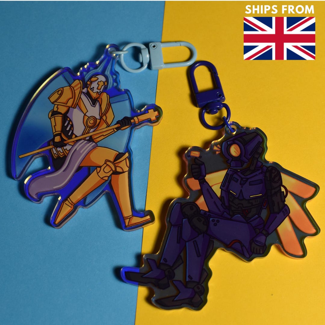 Ultrakill Acrylic Charms, V1, Gabriel, Double Sided Acrylic Rainbow ...