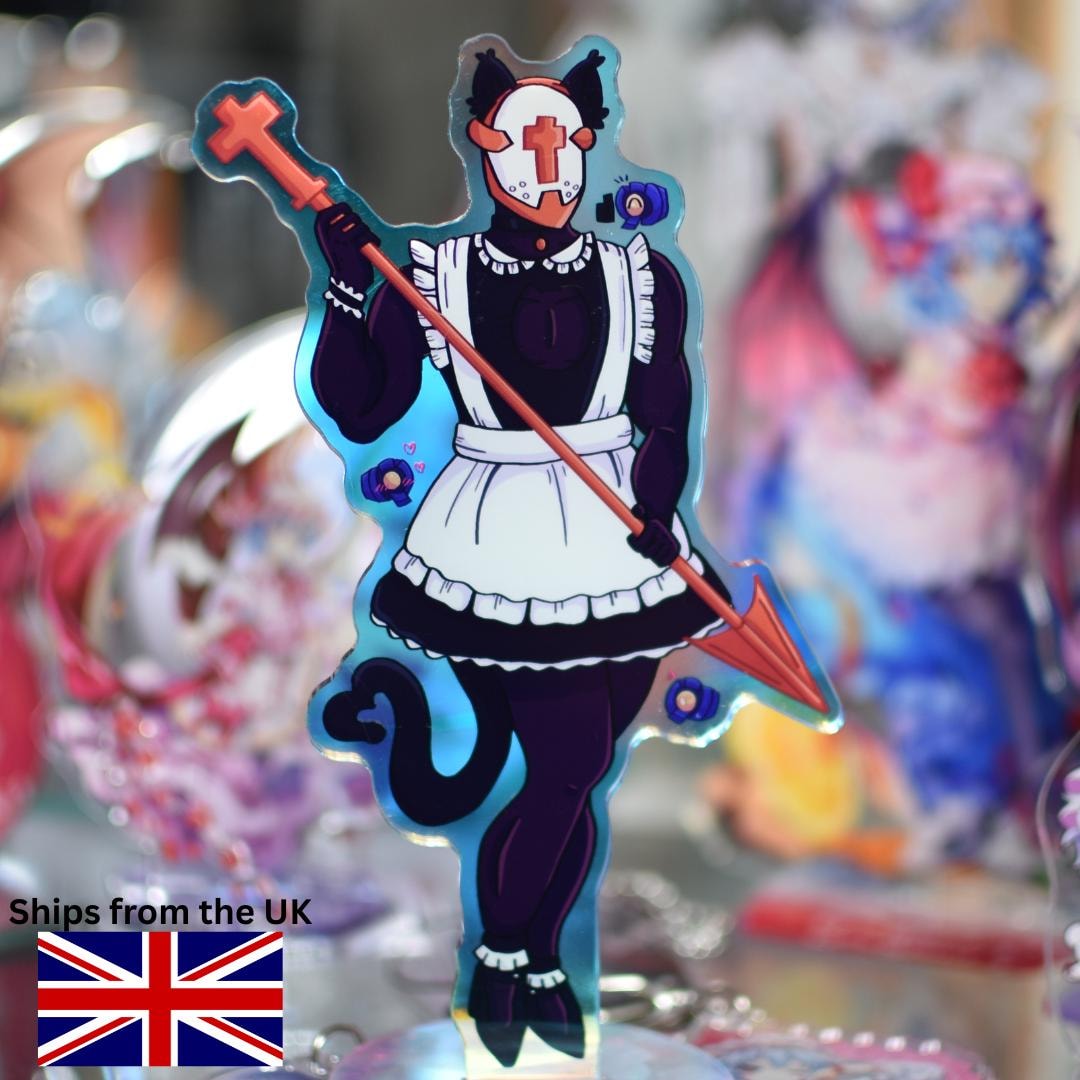 Ultrakill Gabriel Acrylic Standee: Maid Outfit - Etsy