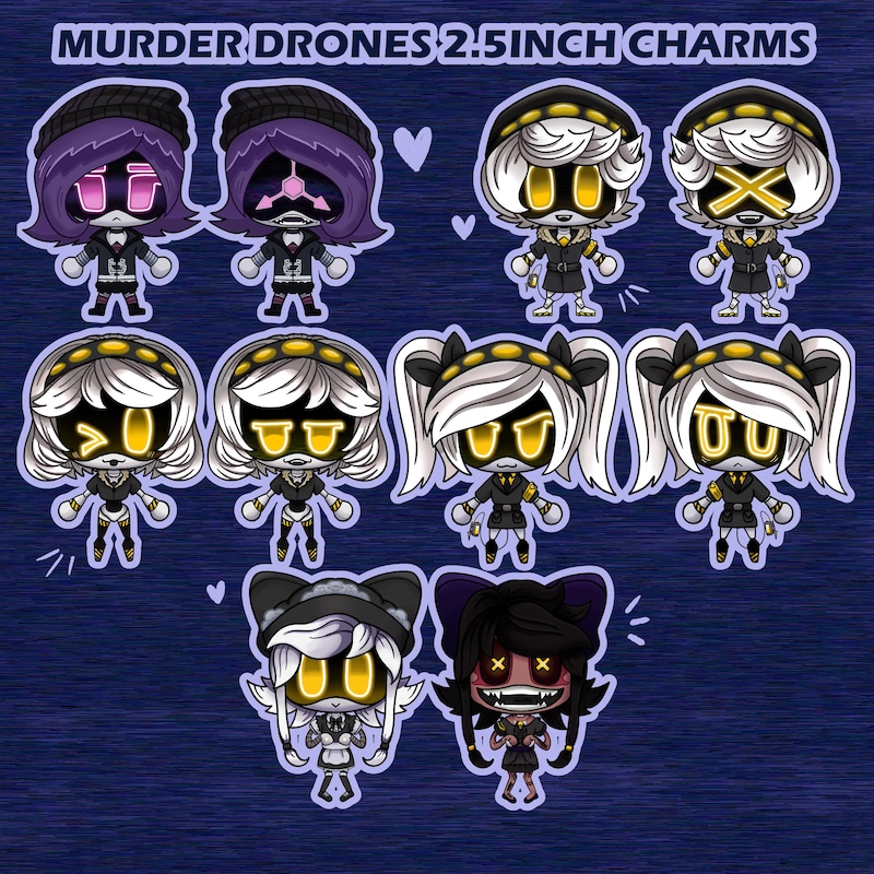 Glitch Murder Drones Merch - Etsy