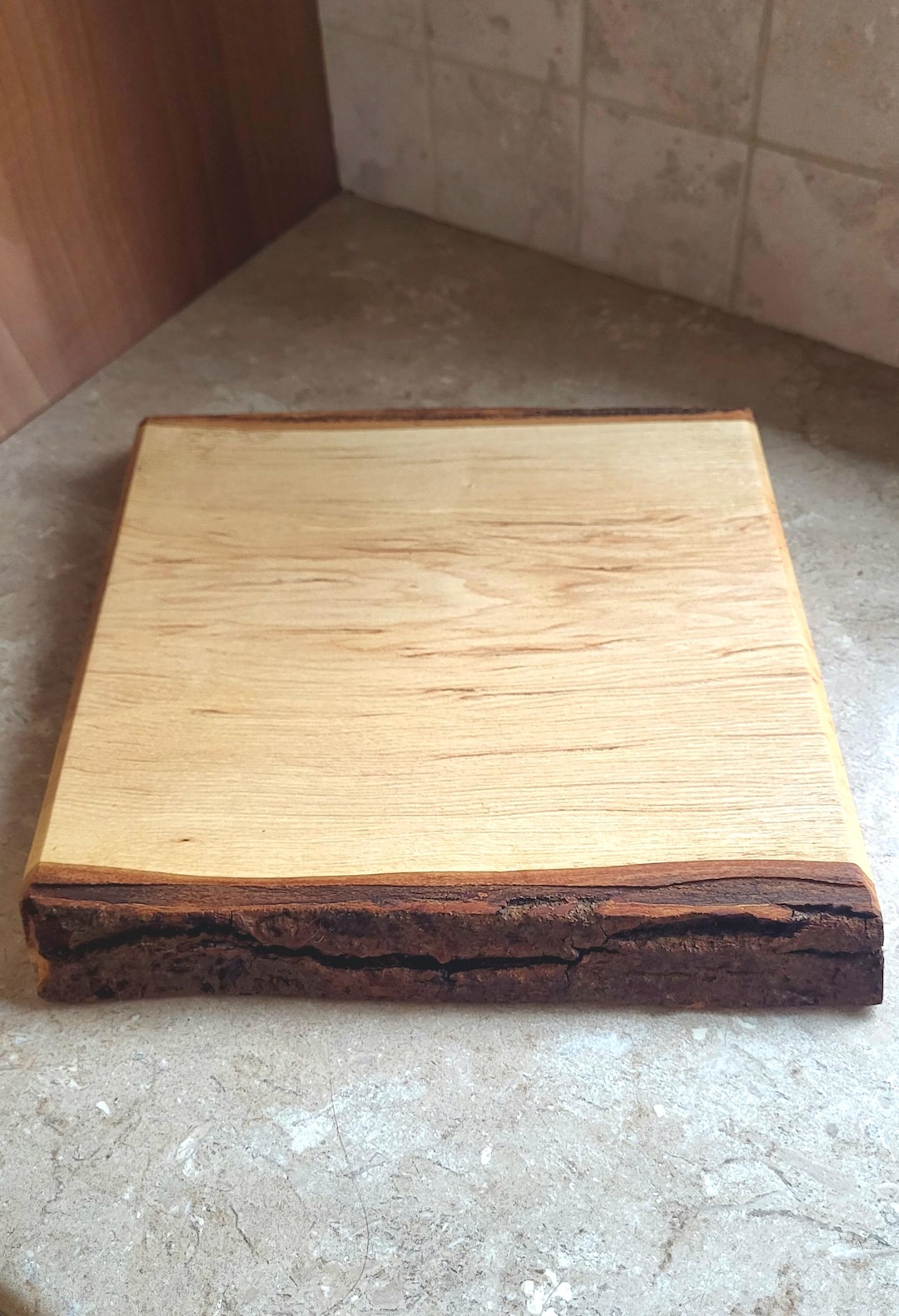 Live Edge Ash Chopping Board Cutting Board Butcher Block James Martin ...