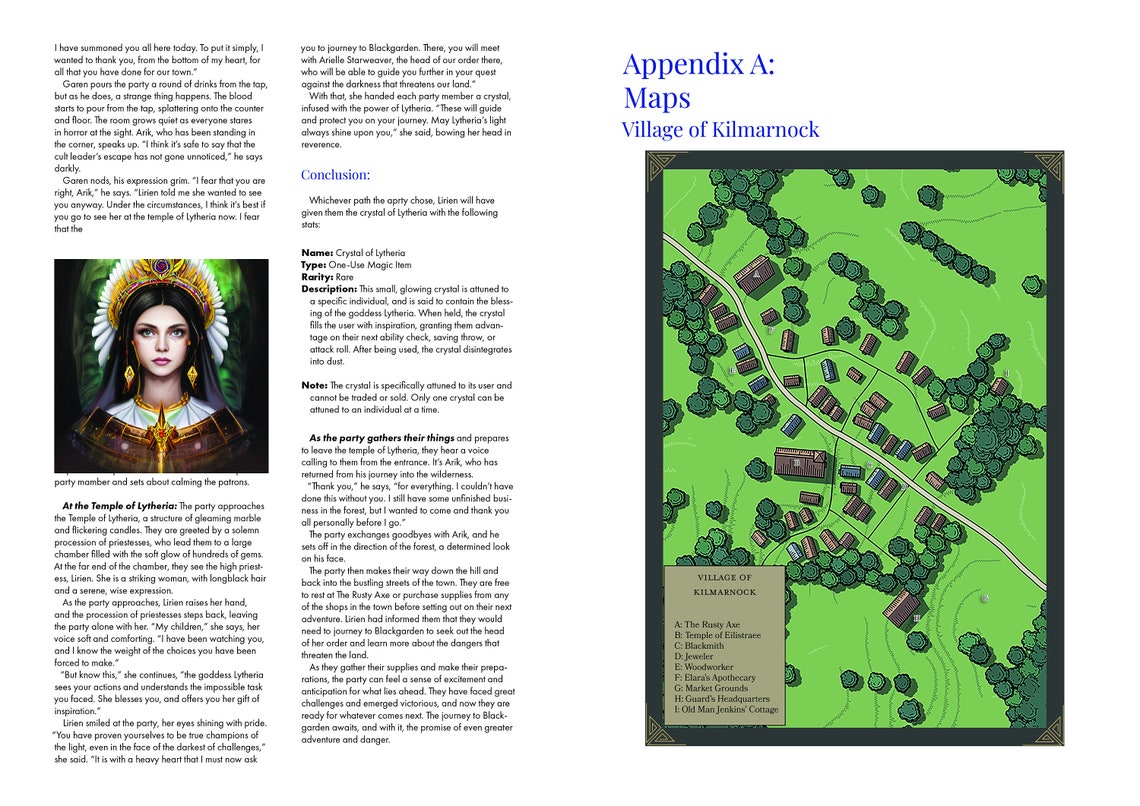 D&D 5e Level 1-4 One Shot Adventure, Hunt for the Shadowbeast, Dnd ...