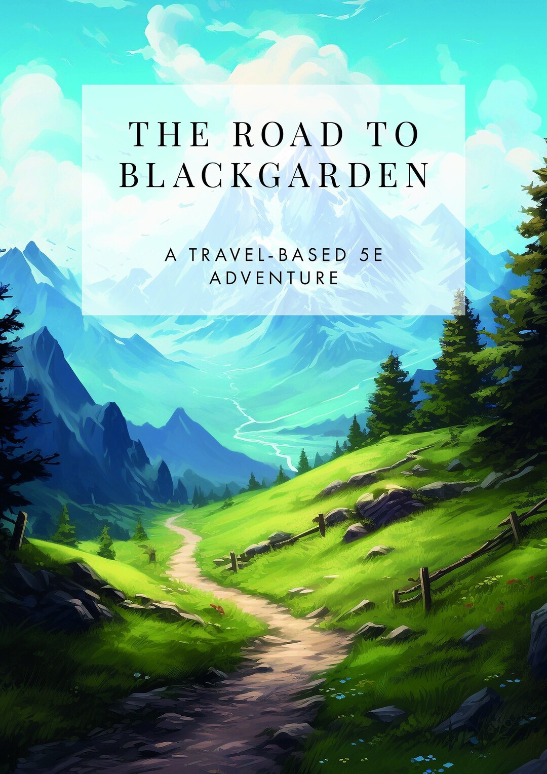 D&D 5e Travel Adventure, the Road to Blackgarden, Dnd, Roleplay-heavy ...
