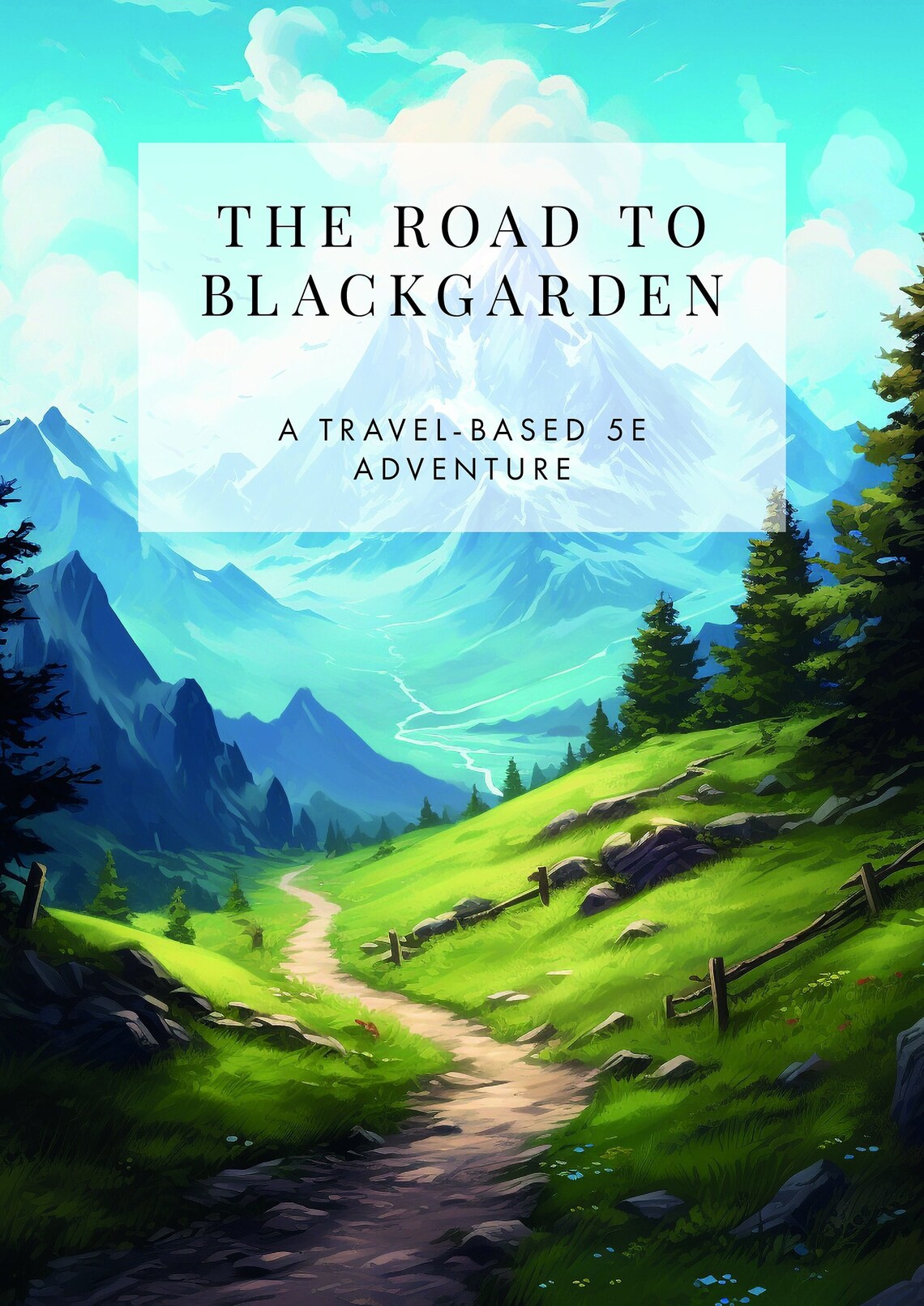 D&D 5e Travel Adventure the Road to Blackgarden Dnd - Etsy