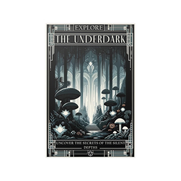 Underdark Art Print - Etsy