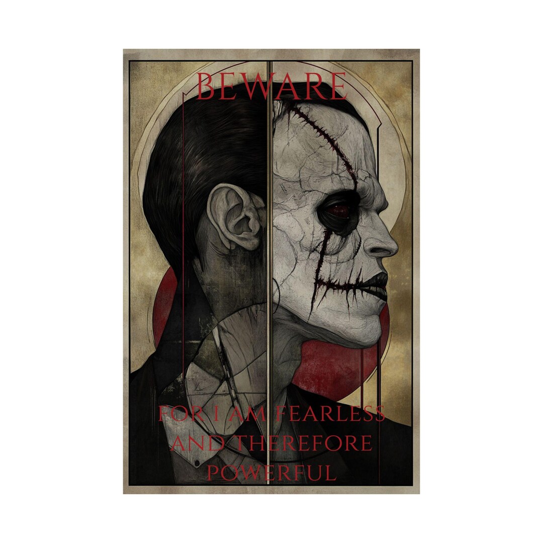 Frankenstein Gothic Art Print: Mary Shelley Dark Horror Decor - Etsy