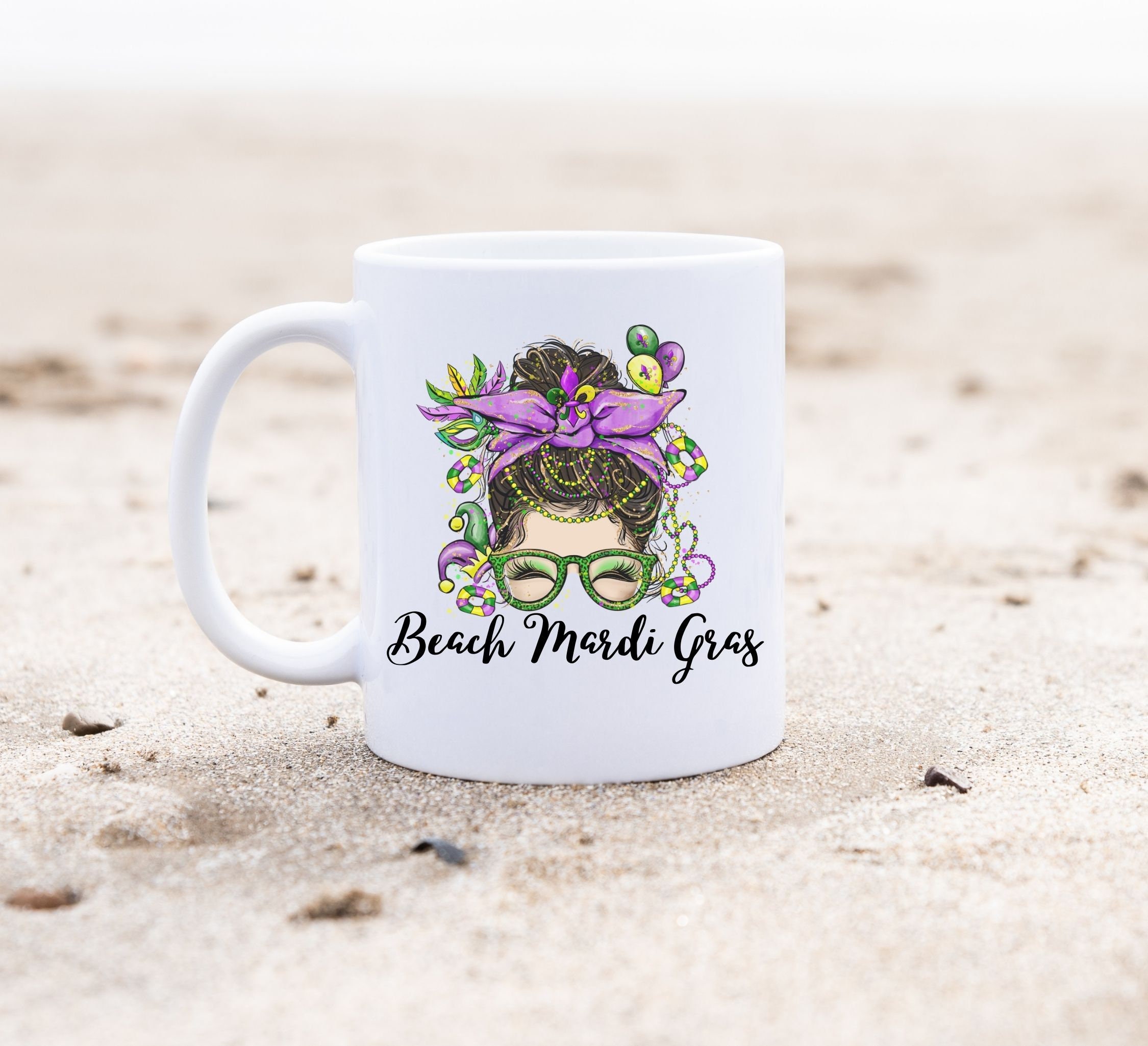 Personalized Mardi Gras Mug for Mardi Gras Fun Coffee Mug for Mardi ...