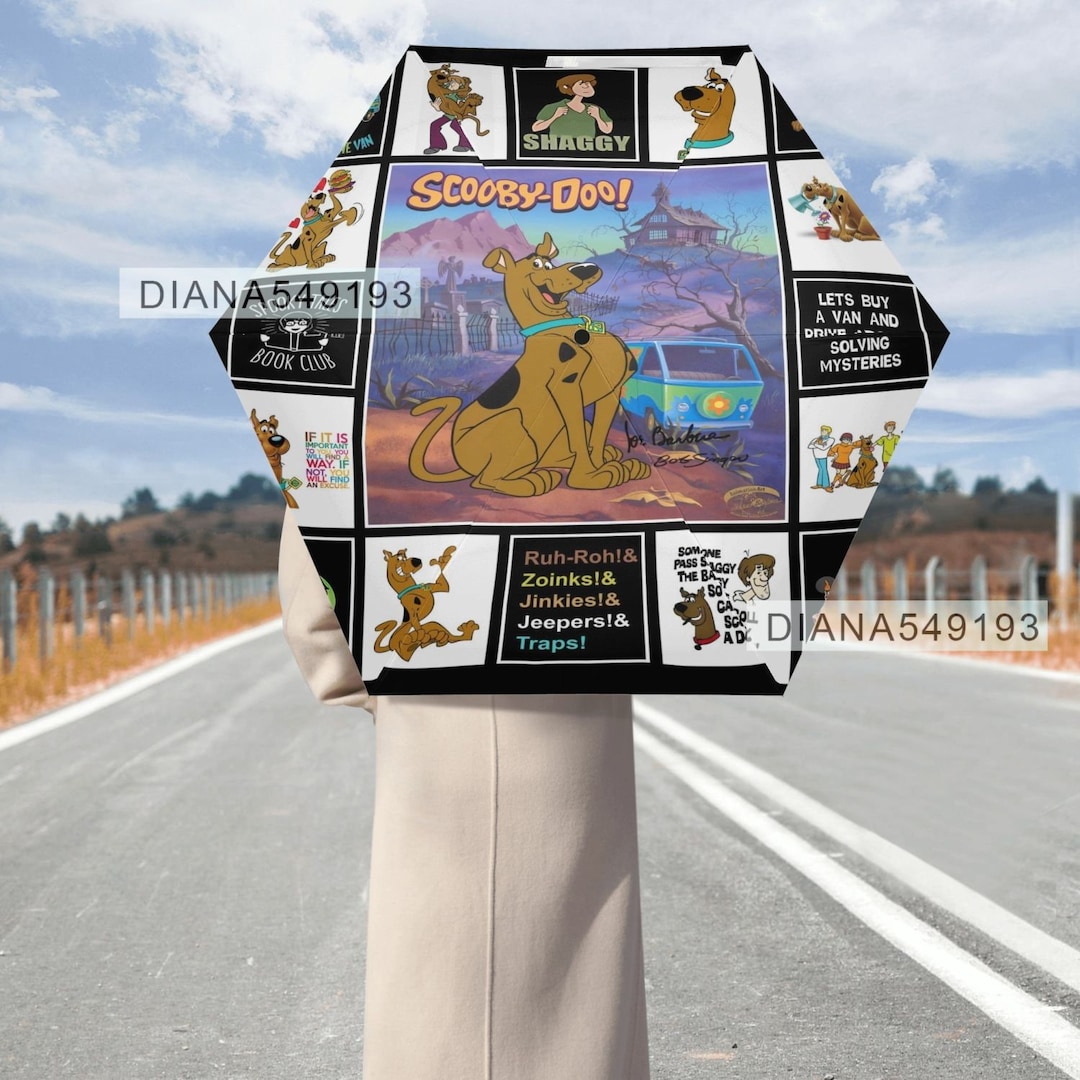 Scooby-doo Umbrella, Scooby-doo Custom Umbrella, Personalized Umbrella ...