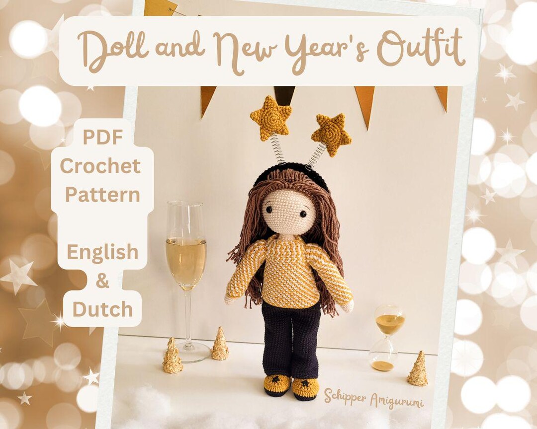Crochet Doll Pattern, Robin Doll [DIGITAL PDF] Amigurumi Doll Pattern ...