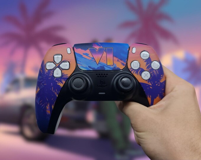 GTA 6 Inspired - PS5 Custom Controller! - Etsy