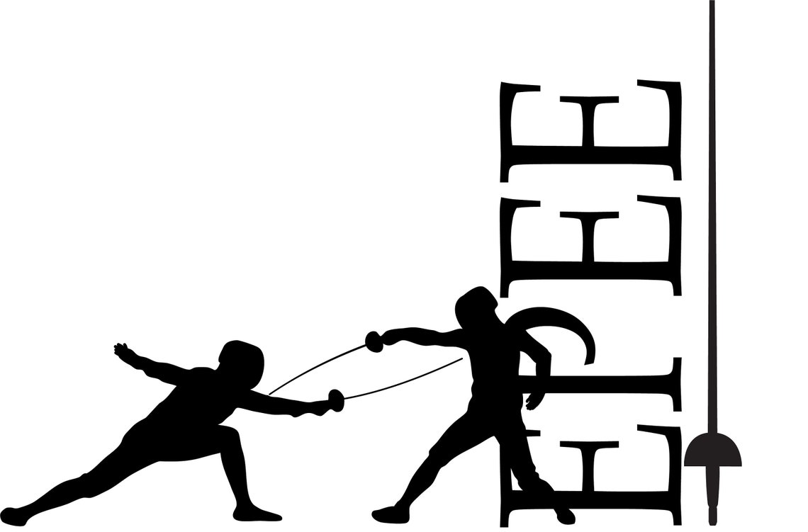 Sport Fencing-epee Digital Clip Art. A High-quality Digital Image for ...
