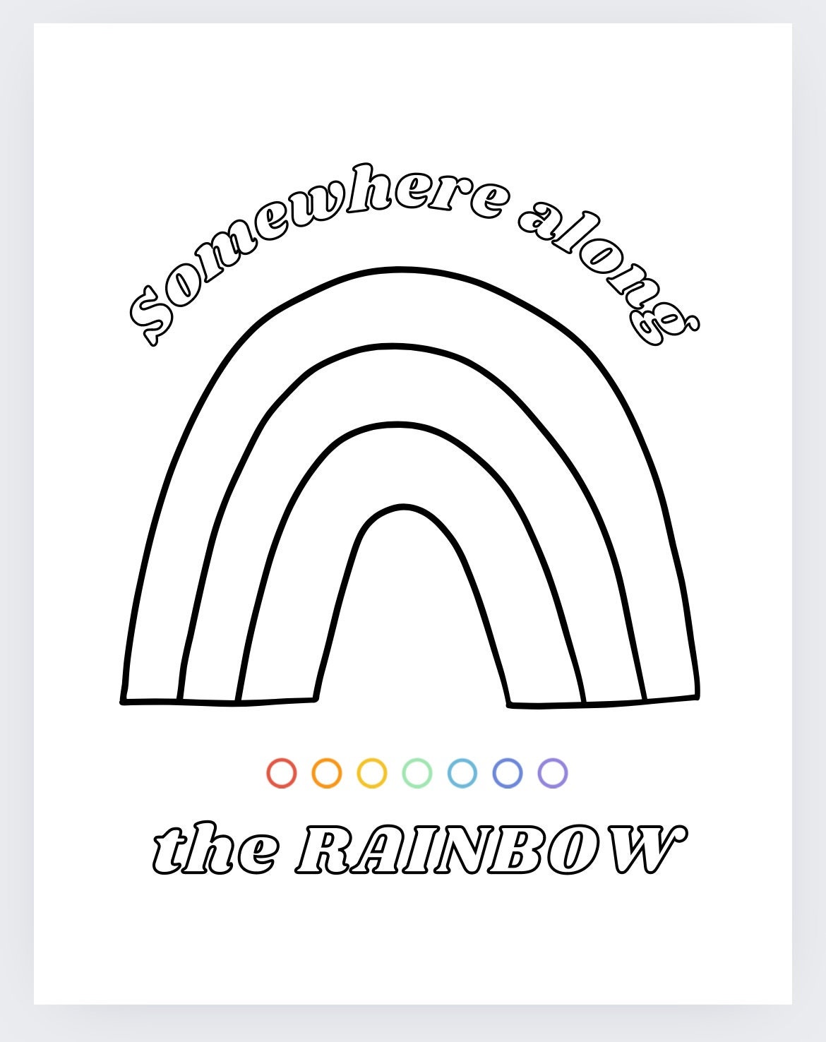 Pride Affirmation LGBTQIA Coloring Pages 5 - Etsy
