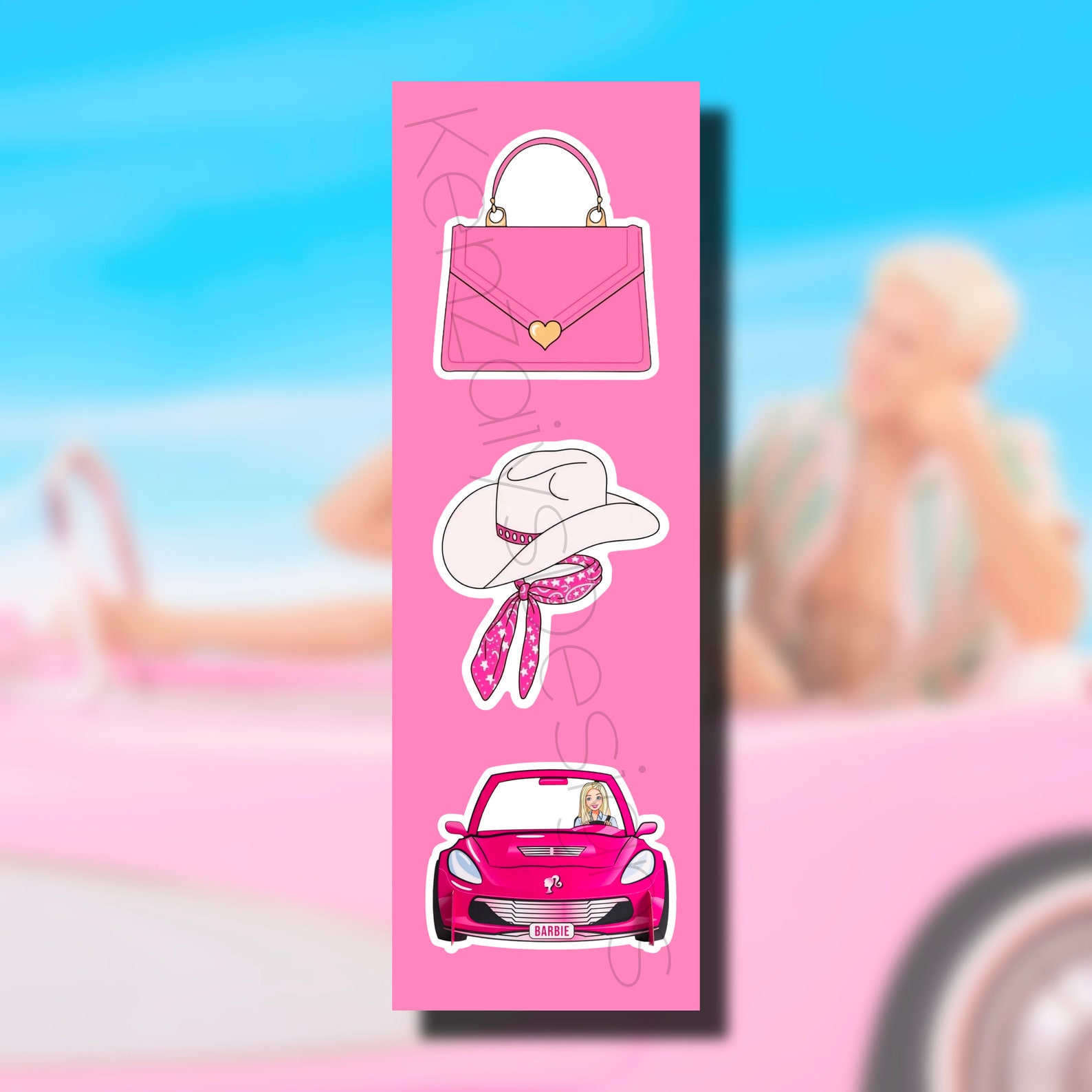 Handmade Barbie Bookmarks Set of 8 Digital Download - Etsy