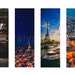 20 Printable Paris Landmarks Bookmarks | Digital Download - Etsy
