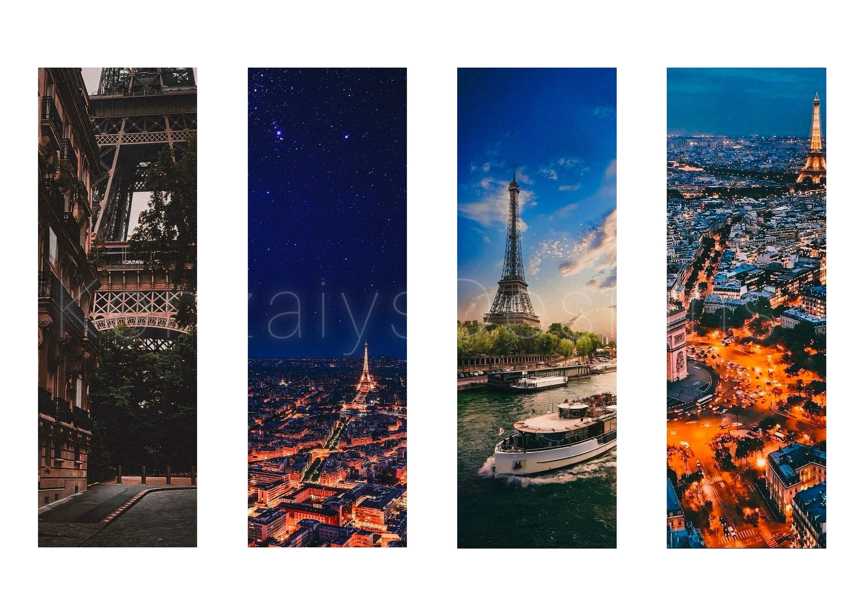 20 Printable Paris Landmarks Bookmarks | Digital Download - Etsy