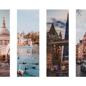 20 Printable London Landmarks Bookmarks | Digital Download - Etsy