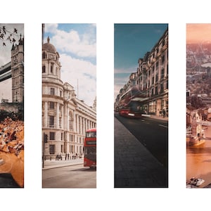 20 Printable London Landmarks Bookmarks | Digital Download - Etsy