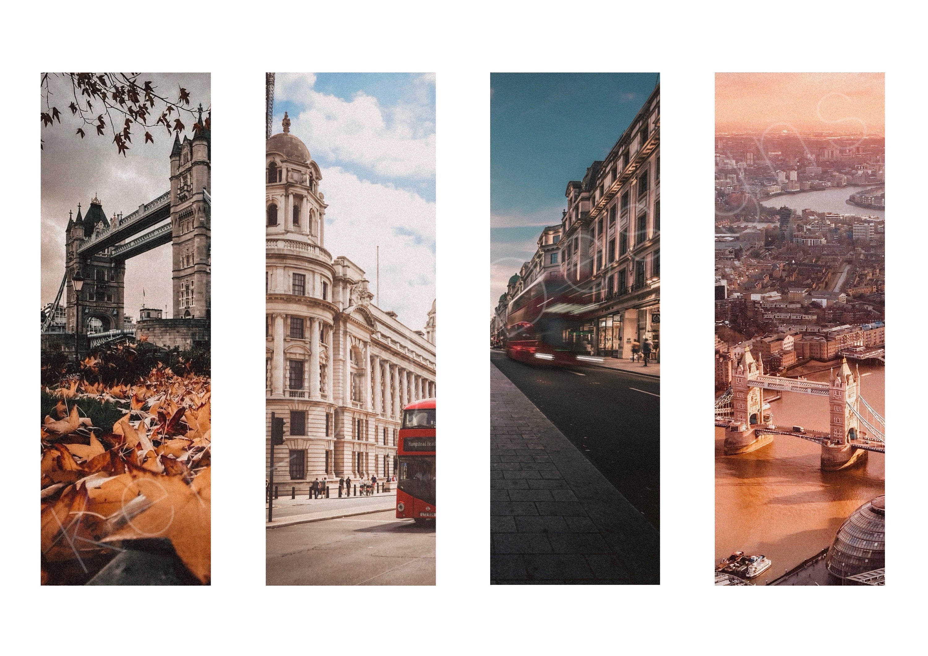 20 Printable London Landmarks Bookmarks Digital Download - Etsy