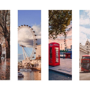 20 Printable London Landmarks Bookmarks | Digital Download - Etsy