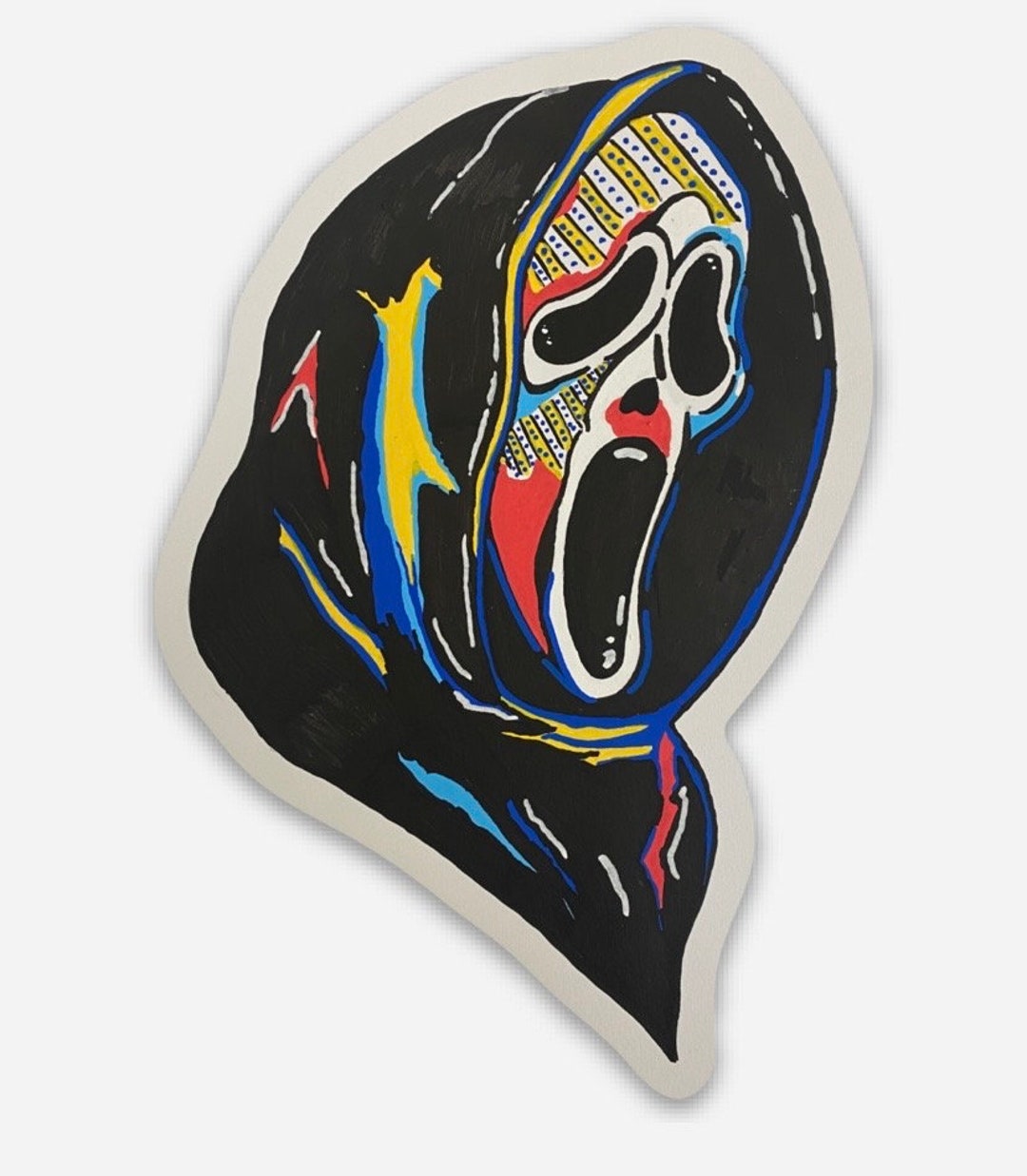 Horror Sticker Scream Ghostface Pop Art 3 Inch - Etsy