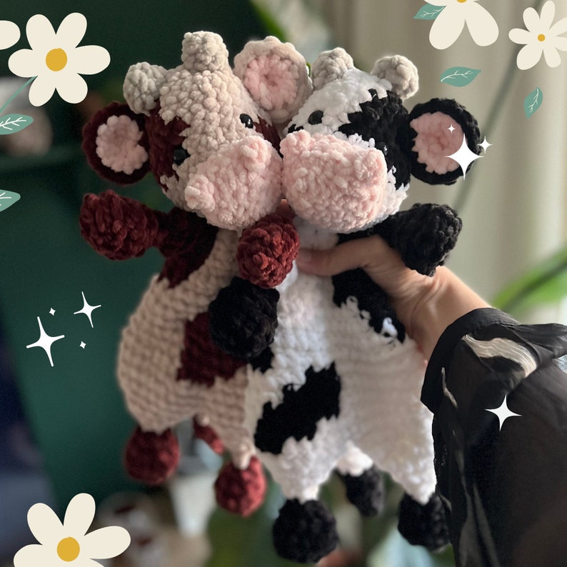 Cow Charlie Crochet Pattern - Etsy