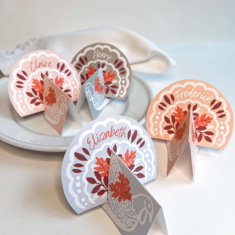 Unique Table Place Card - Etsy