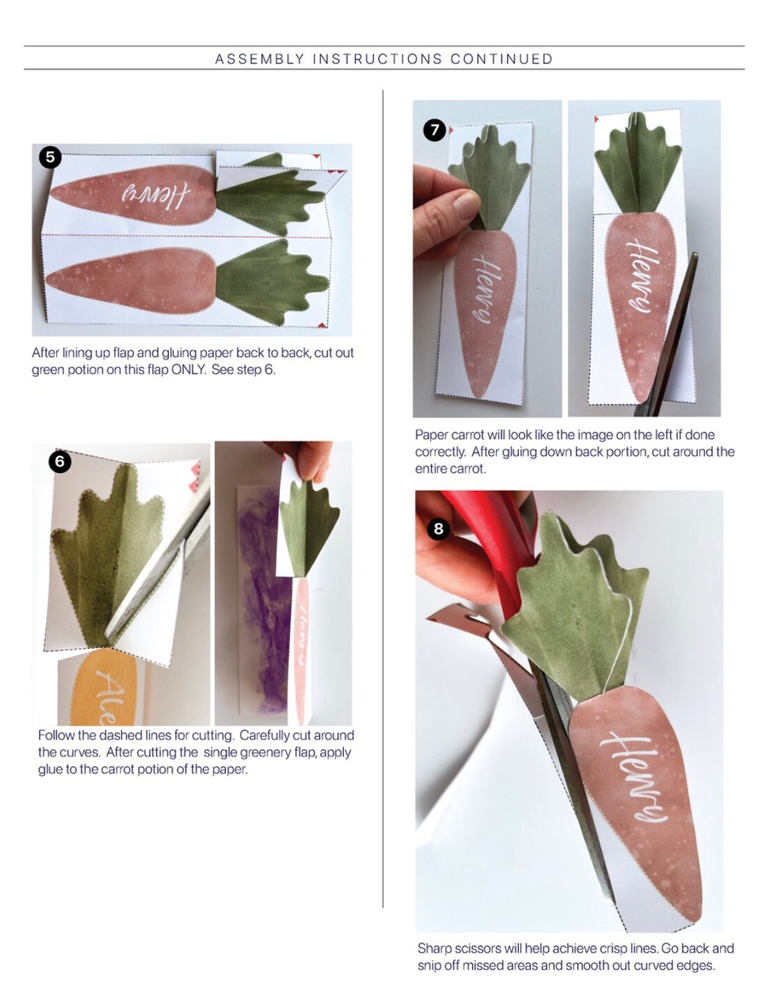 INSTANT DOWNLOAD PRINTABLE Garden Party Carrot Place Cards Name Card ...