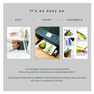 DOWNLOAD PRINTABLE EDITABLE Bundle. Blue Coastal Shell Place Card ...