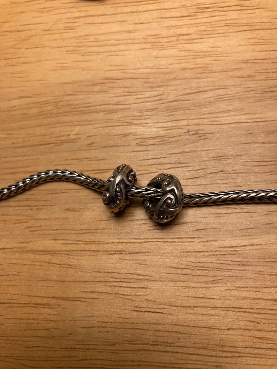 Vintage sterling silver troll - Gem