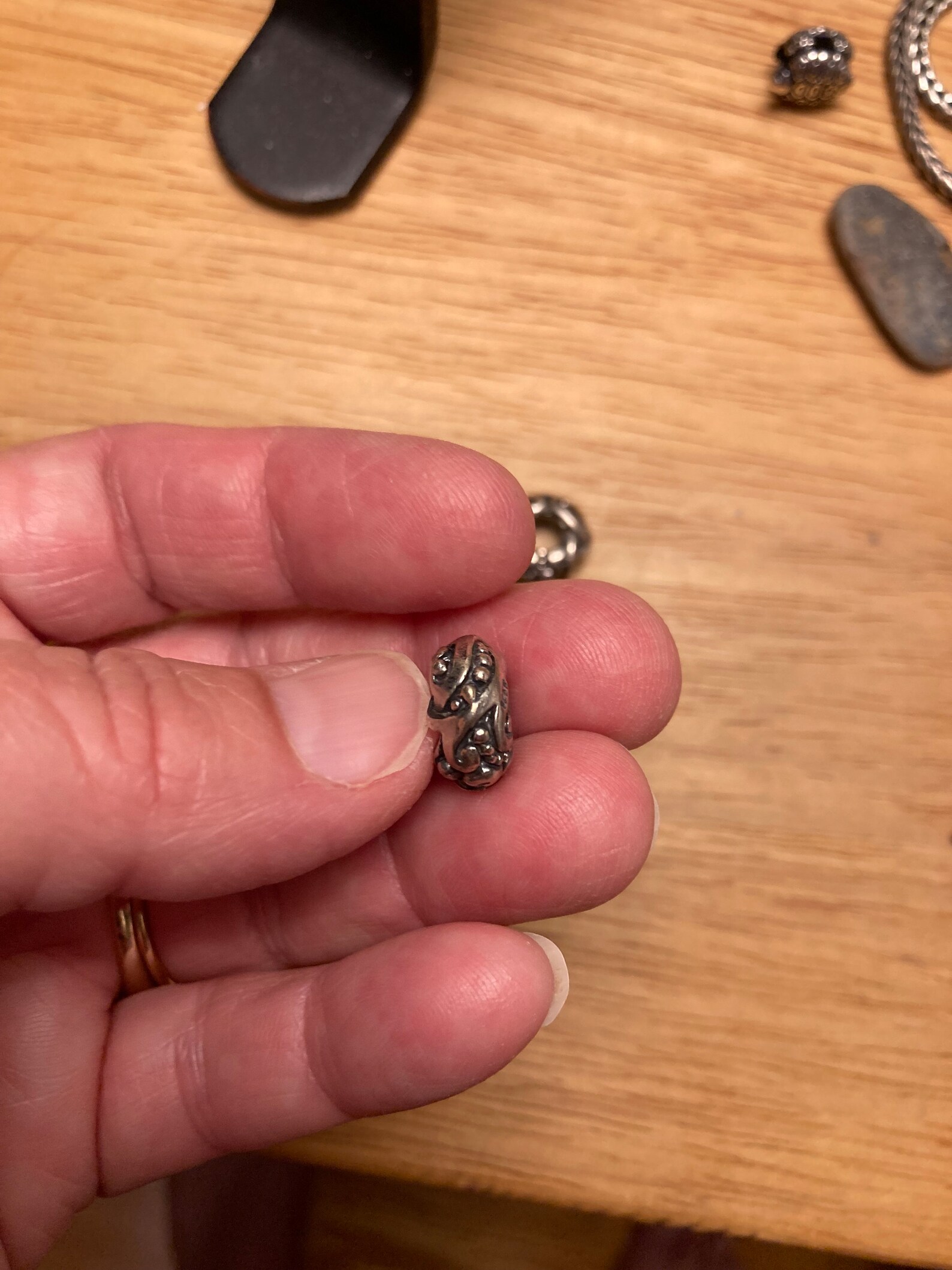 Set of 2 Sterling Silver Troll Beads - Etsy