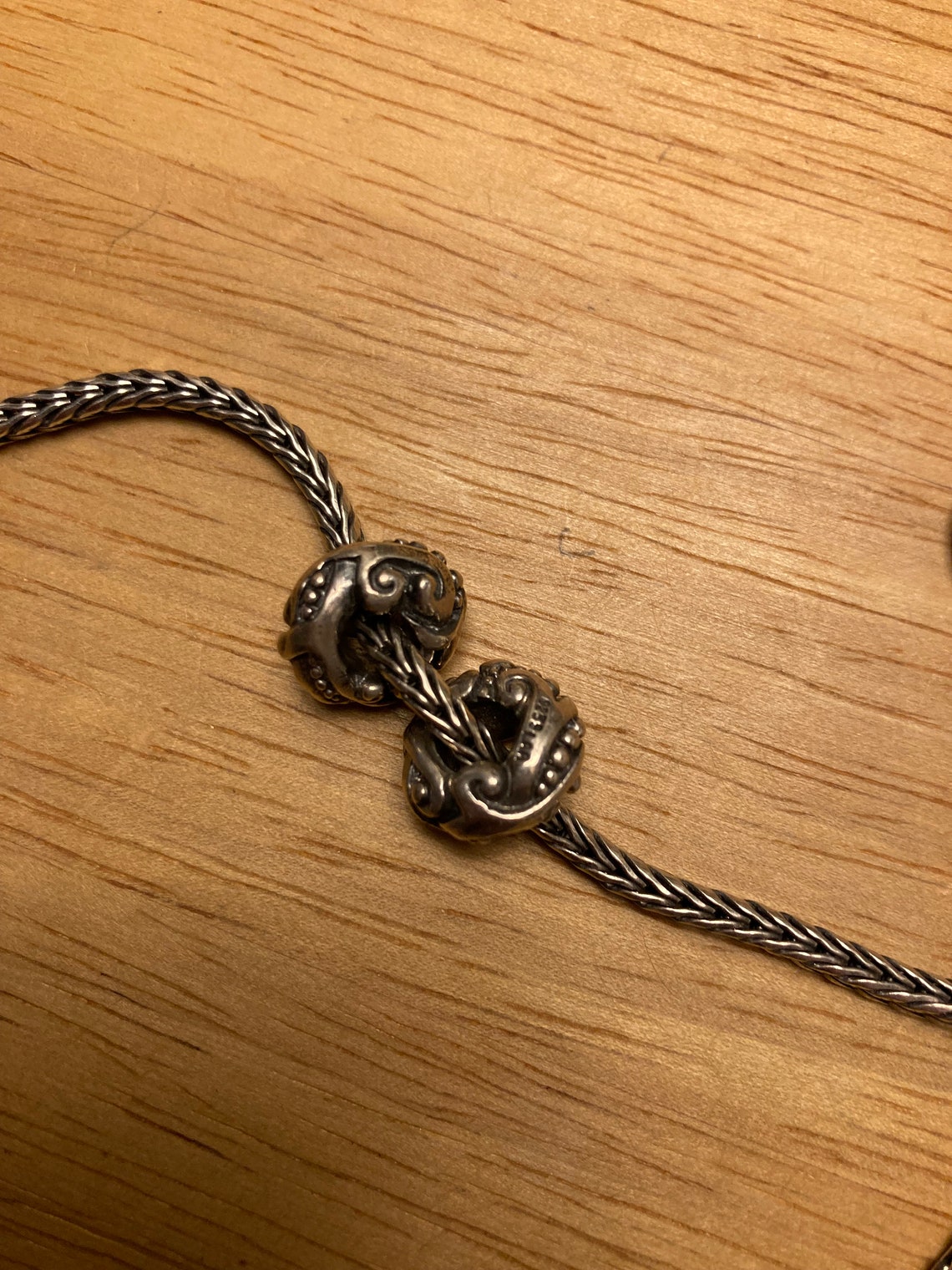 Set of 2 Sterling Silver Troll Beads - Etsy