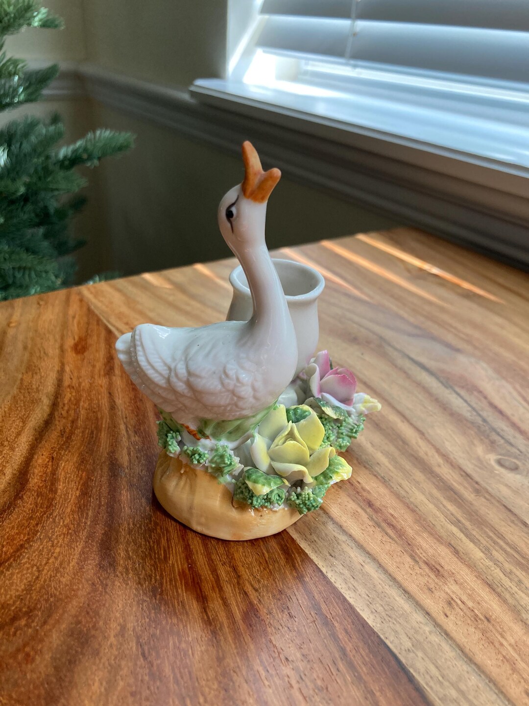 Swan Statue Vase or Toothpick Holder - Etsy