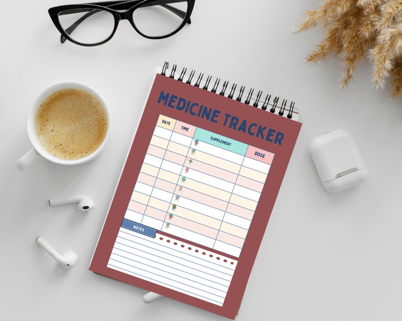 Editable Medication Schedule, Printable Easy Medicine Chart, Weekly ...
