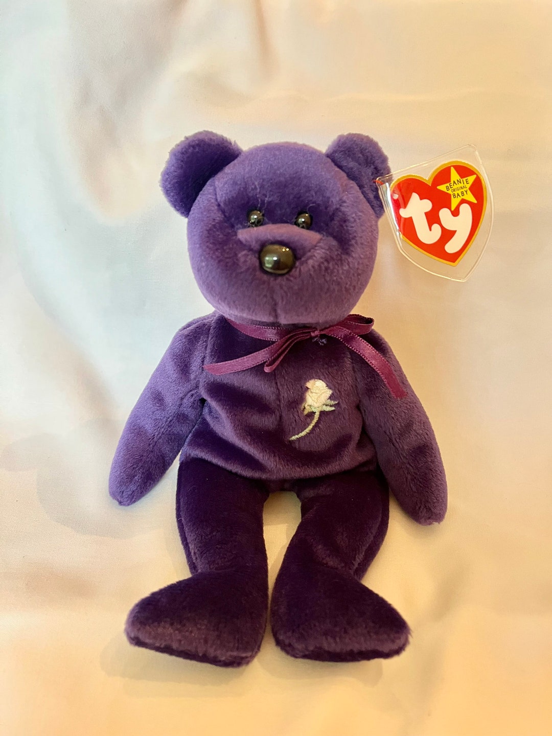 Princess the Bear - Ty Beanie Baby - Etsy