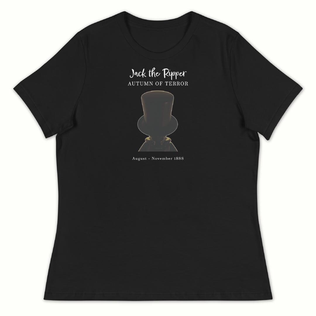 T-shirt Women's Jack the Ripper Autumn of Terror Tee - Dark History ...