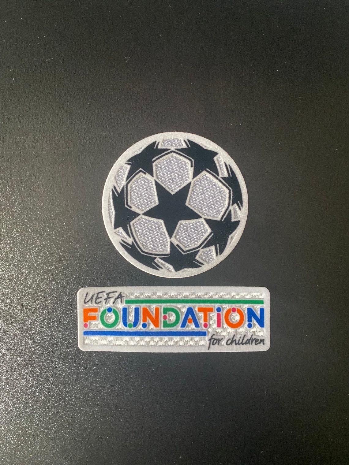 UEFA Champions League Starball Iron on Patch 2021-2024 WITH ...