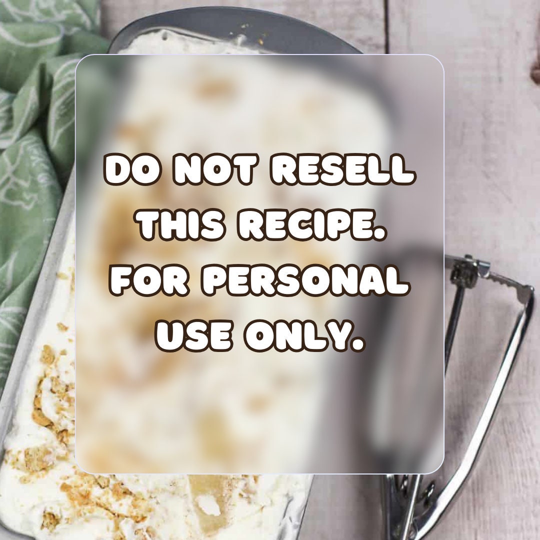 The Best Apple Pie Ice Cream A4 Recipe Card PDF Printable - Etsy