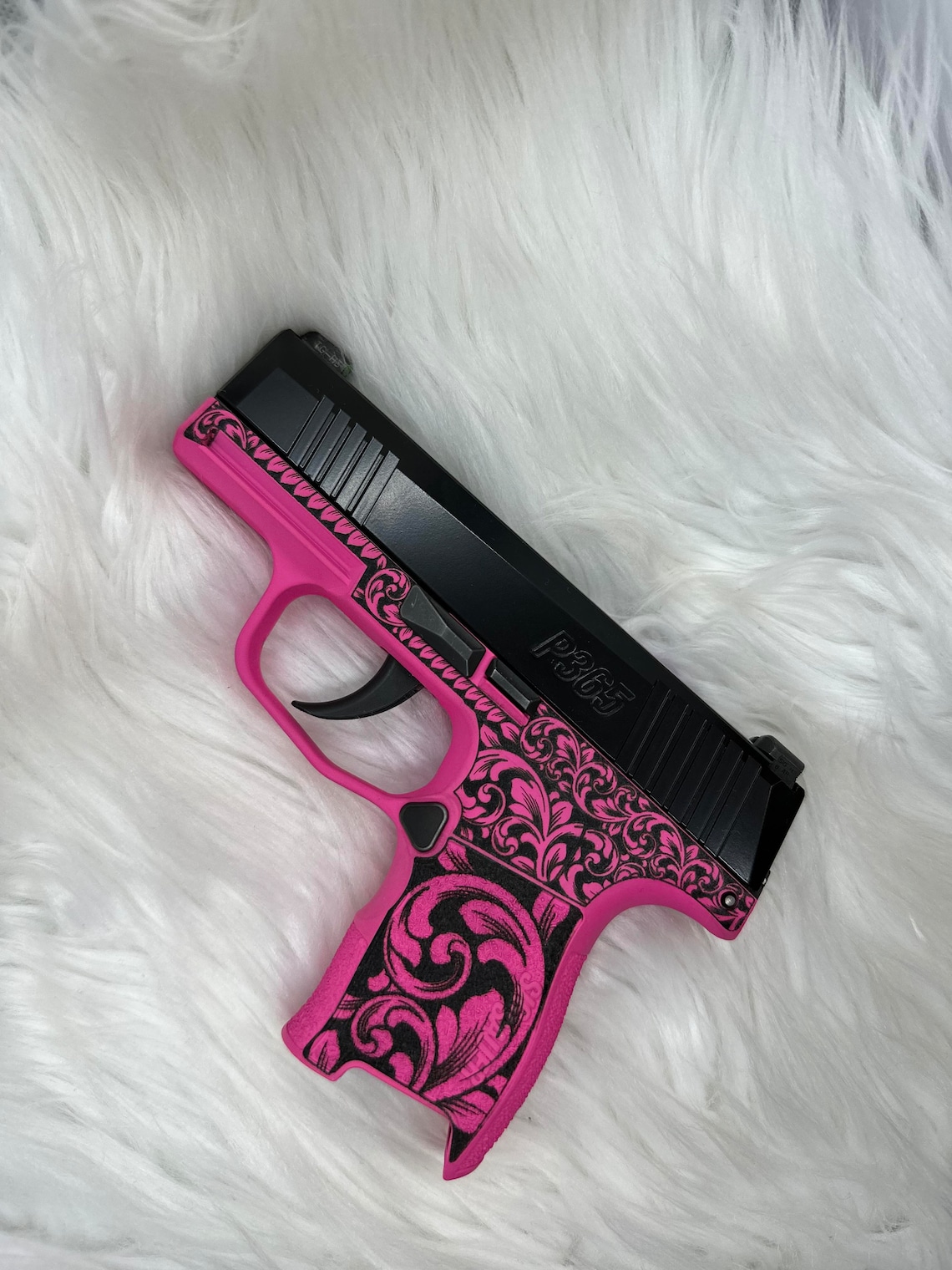 Sig Sauer P365 Scroll Vector Design Engraving Files,pistol Engrave ...