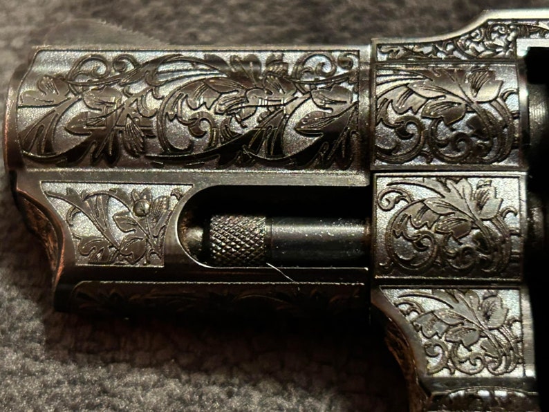 Taurus 856 .38 Special Revolver Scroll Vector Design (digital Download ...