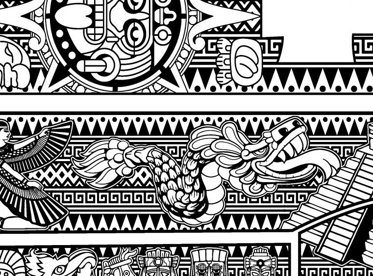 Kimber Micro9 Aztec Vector Engraving Design (digital Download) - Etsy