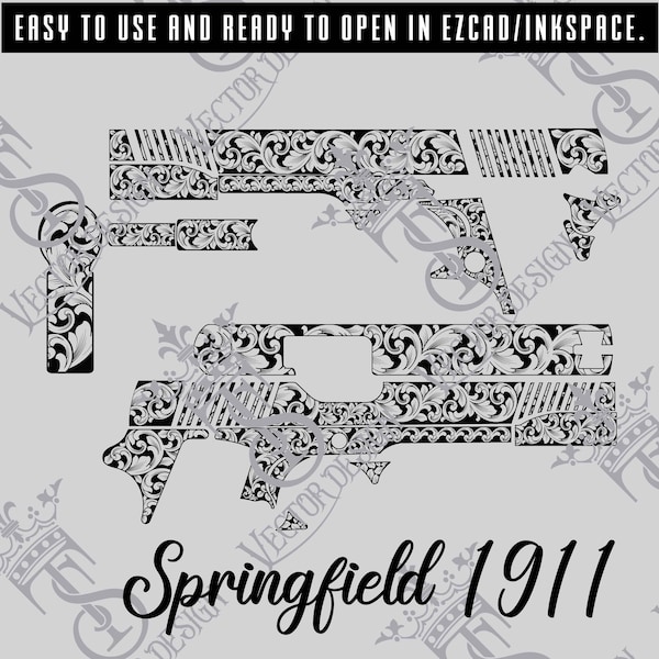 Laser Engraved 1911 - Etsy