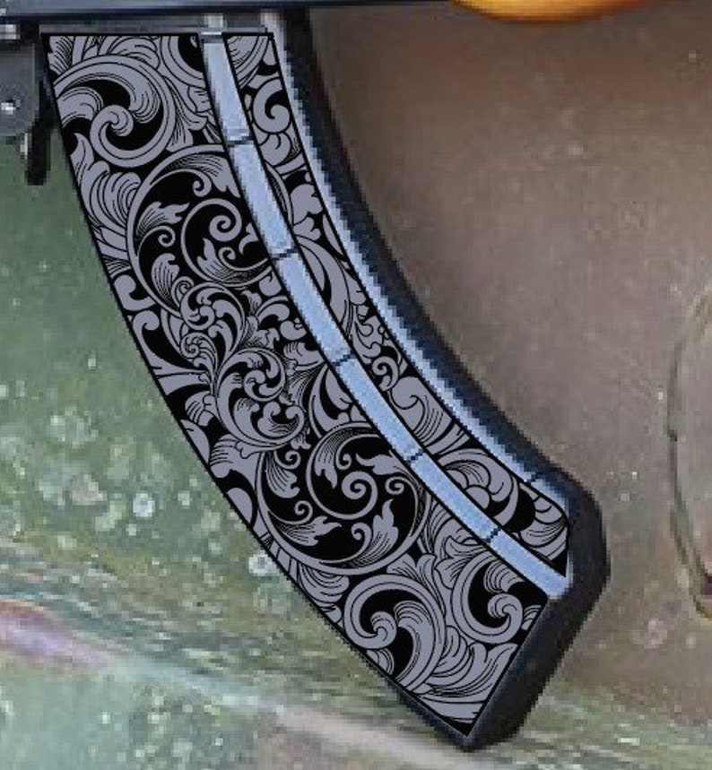 Century Arms CGR AK-47 Scroll Vector Design Engraving Files,pistol ...