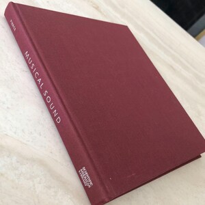 Musical Sound by John R. Pierce | Scientific American Library | Maroon ...