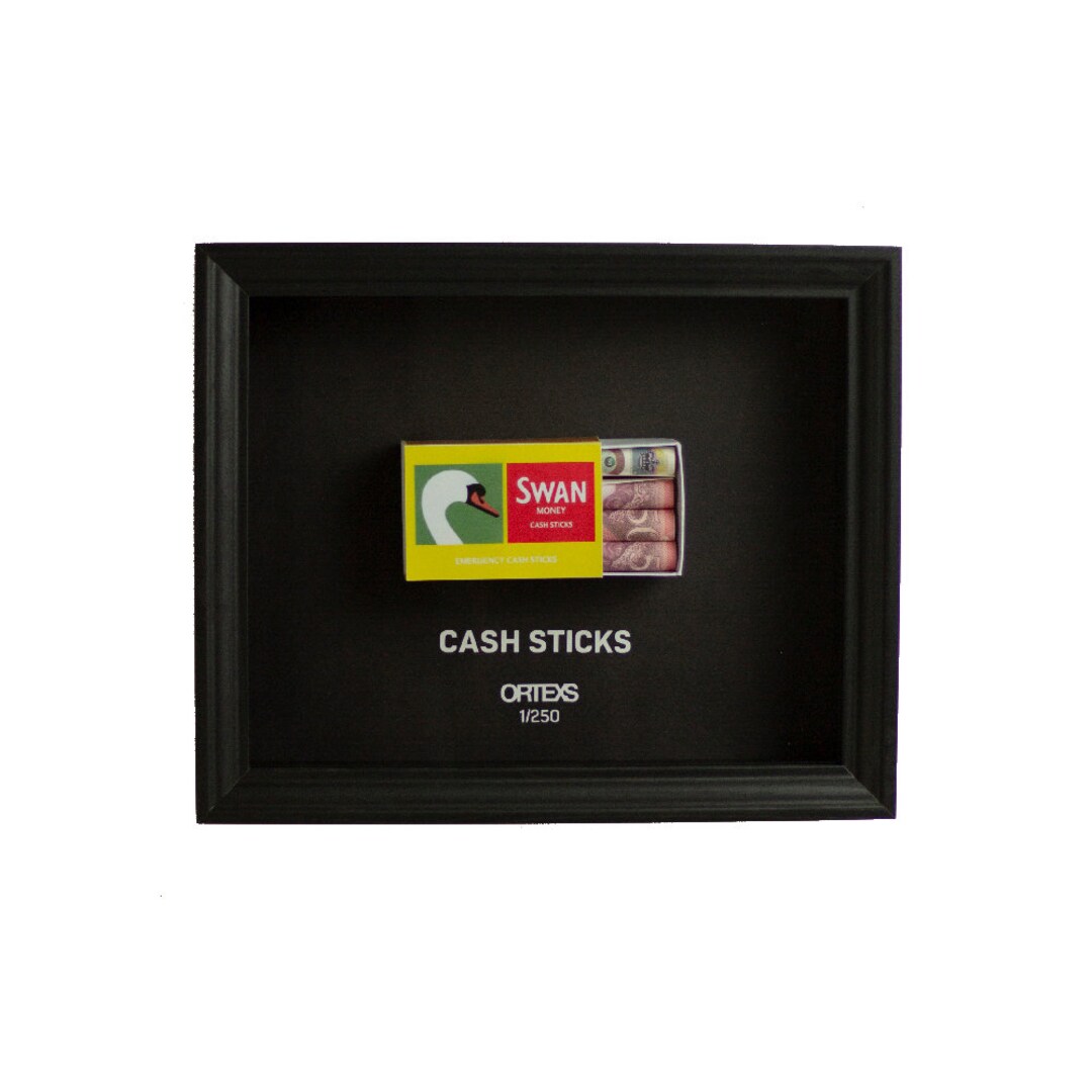 Cash Sticks Money Artwork - Etsy