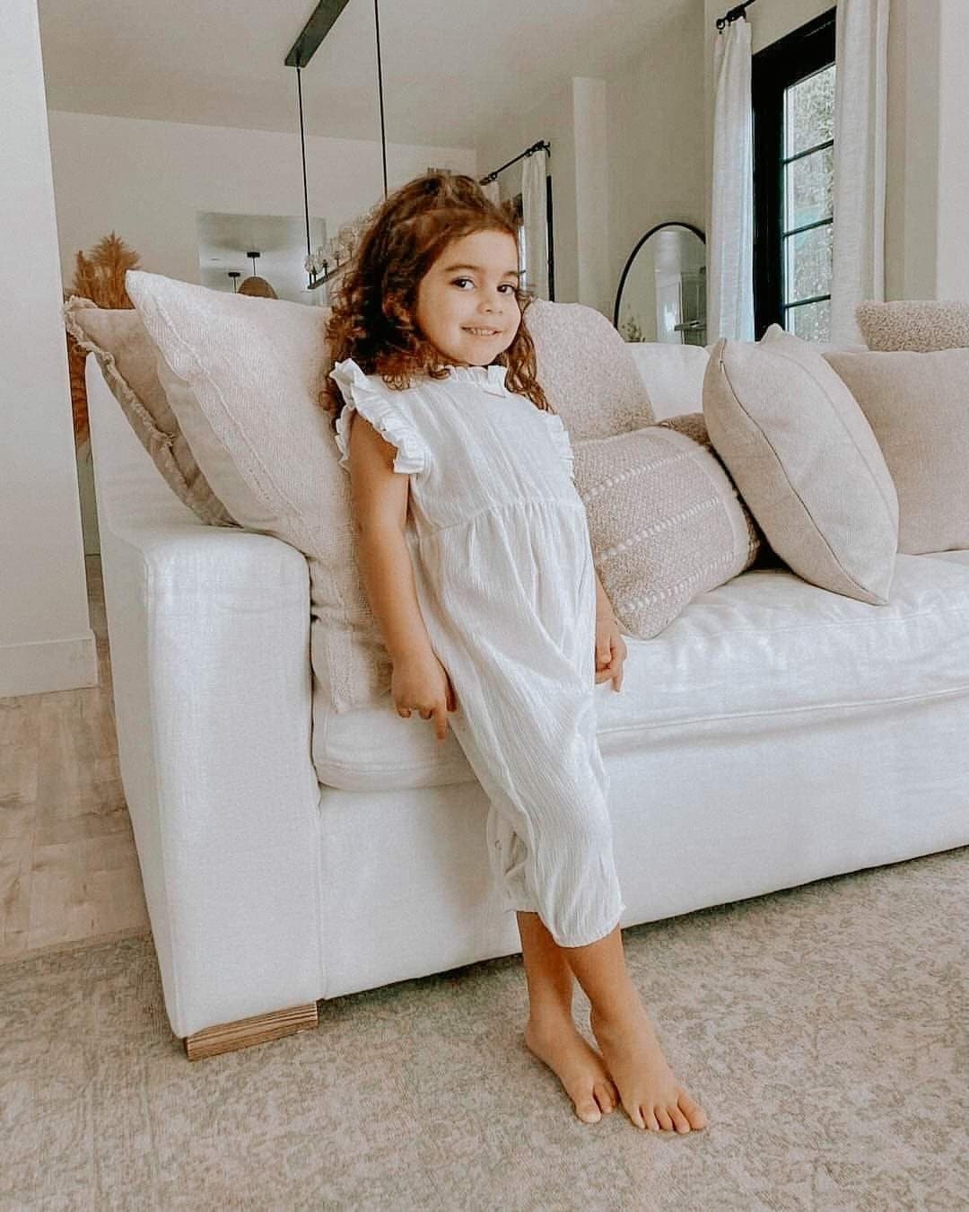 Kiki Playsuit, Kids' Resortwear, Comfortable Cotton AND Linen Blend ...