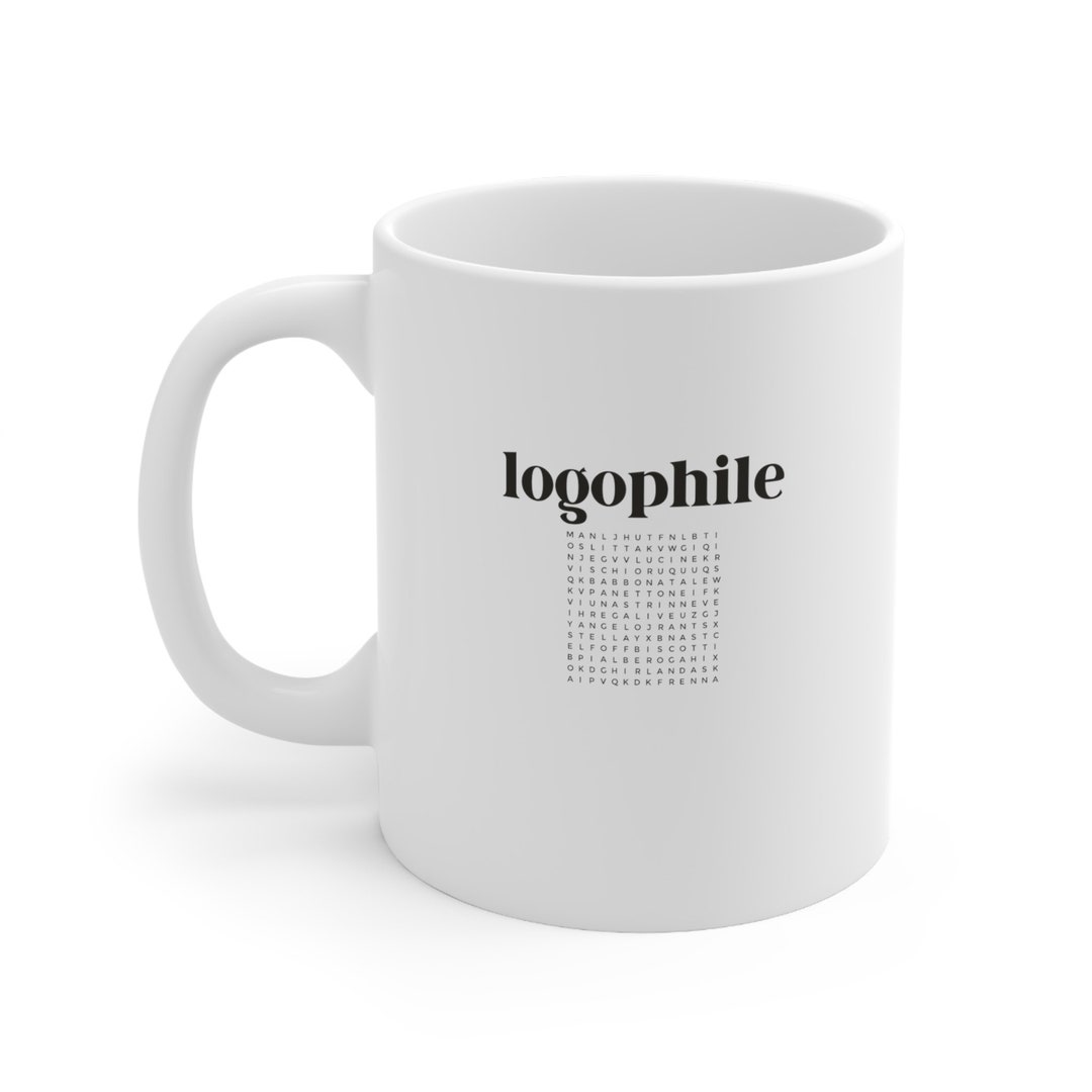 Logophile Mug for Word Lovers - Etsy