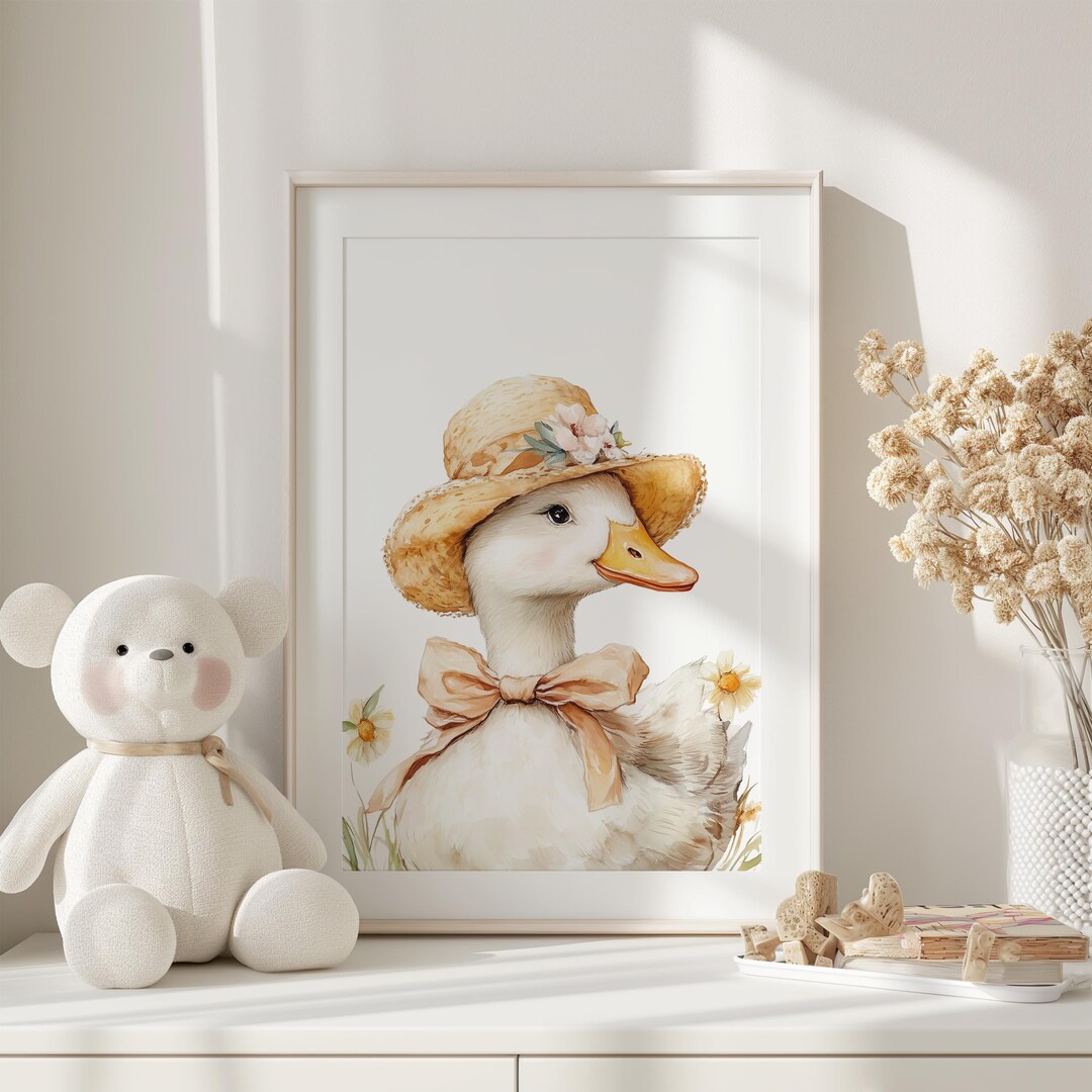 Mother Goose Nursery Art, Mother Goose Nursery Decor, Mother Goose Art ...