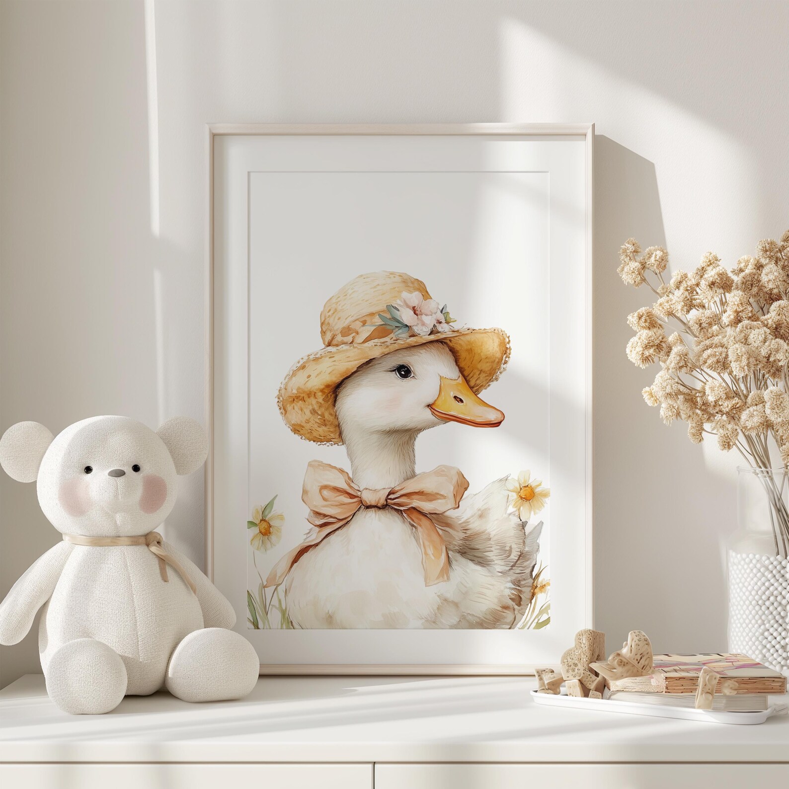 Mother Goose Nursery Art, Mother Goose Nursery Decor, Mother Goose Art ...