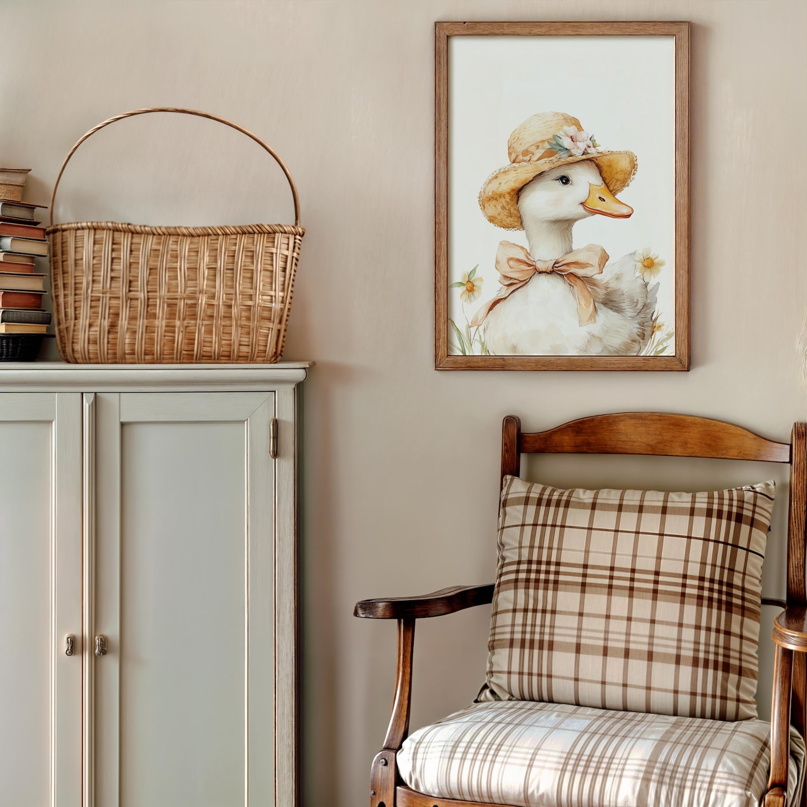 Mother Goose Nursery Art, Mother Goose Nursery Decor, Mother Goose Art ...