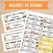 EDITABLE Name Label for School, Printable Classroom Name Tags, Fall ...
